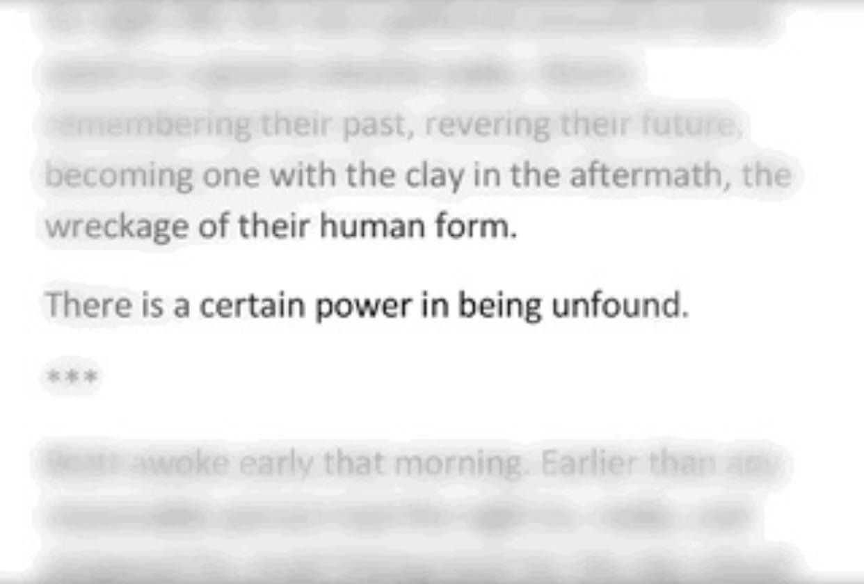 Unfound | Michelle Joy Gallagher Soffe